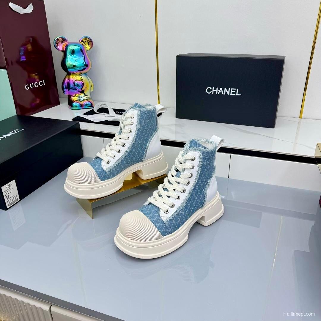 Chanel 2025 SS Classic Short Boots - LY00380 - Halftime